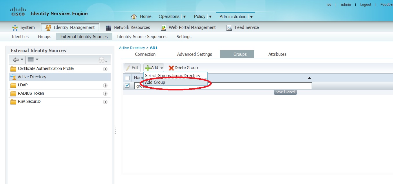 Cisco ISE Active Directory Add Group - Cisco Community Cisco ISE Active Directory Add Group - Cisco Community